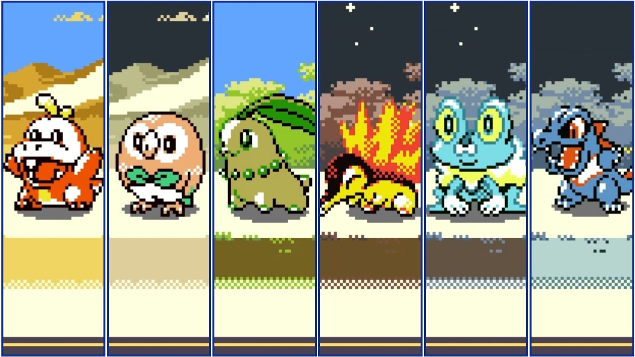 Pokemon Lazarus v1 - All Starter Locations - YouTube