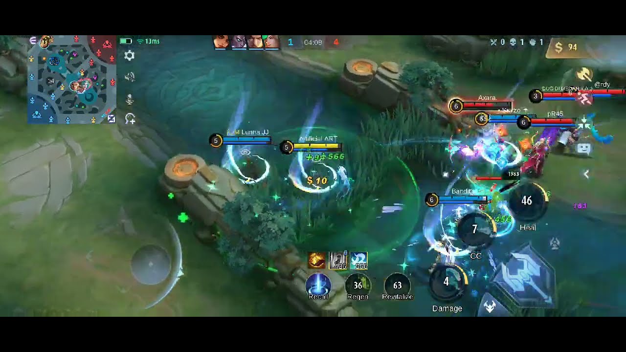 Florin Top Global Mobile Legends [ Artificial Art ] Pekikiran - YouTube