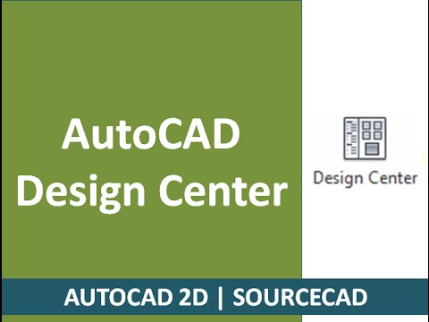 How To Create Design Center In Autocad