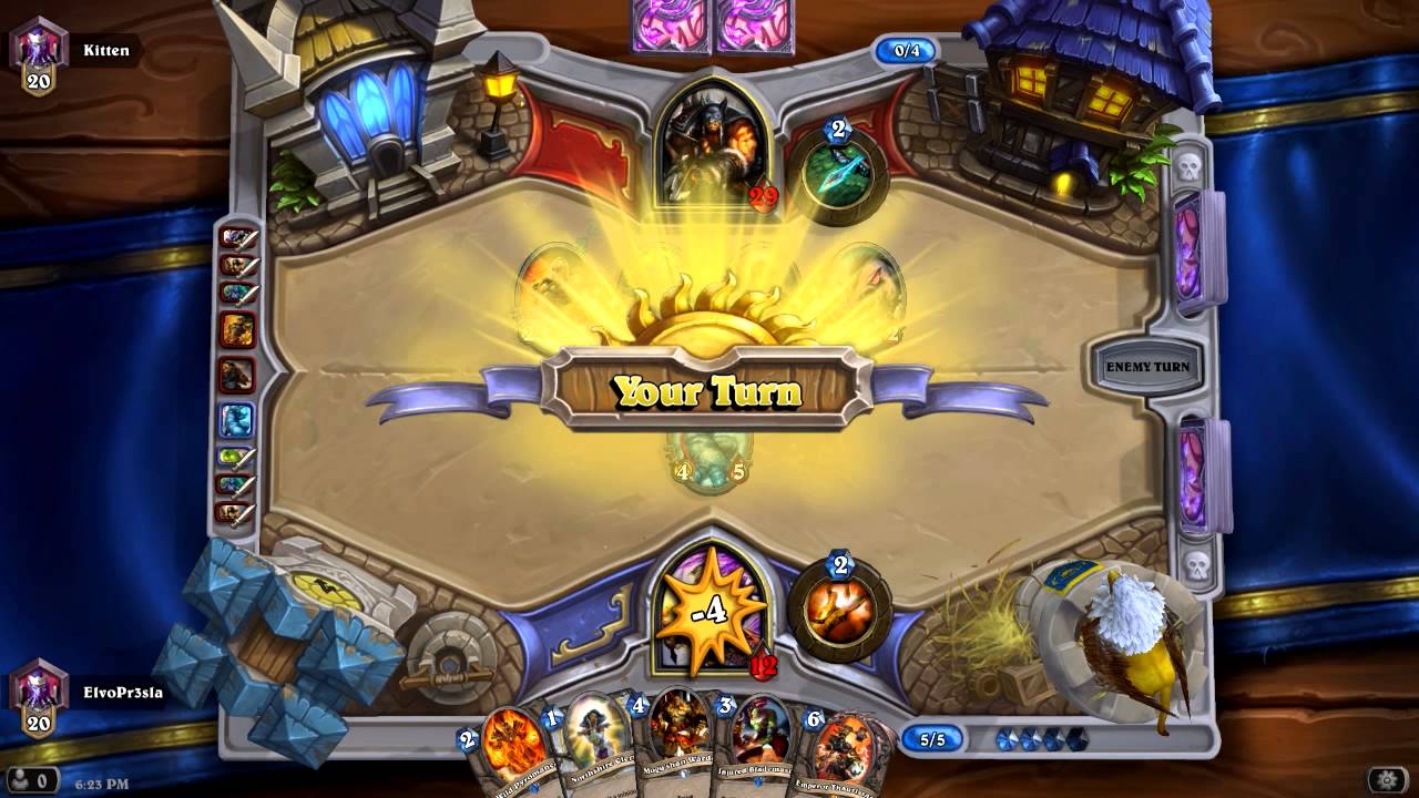 HeartStone Ranked Match: Priest #1 - YouTube