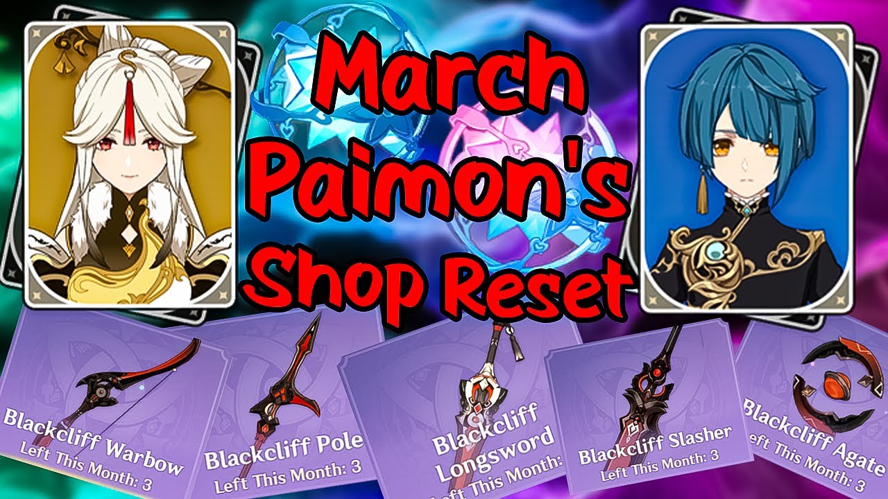 Genshin Impact Paimon's Shop March - YouTube