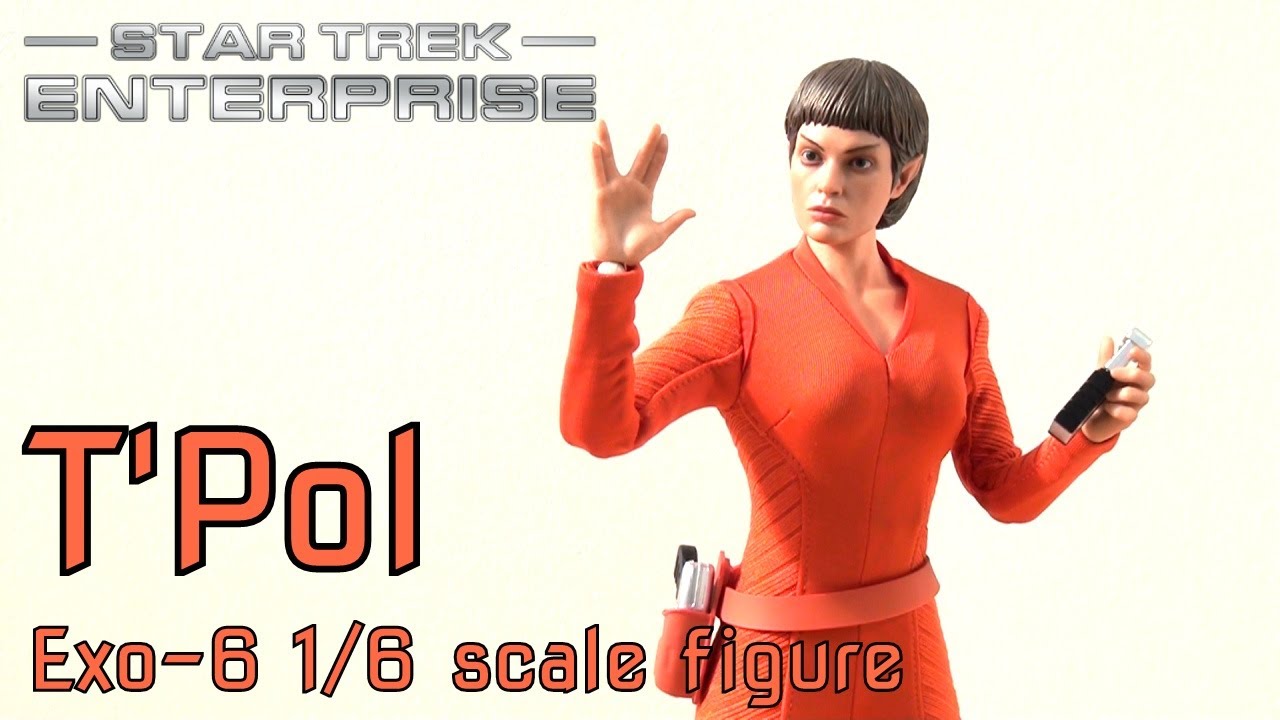 Star Trek Sundays! Exo-6 T'Pol 1/6 scale figure - YouTube