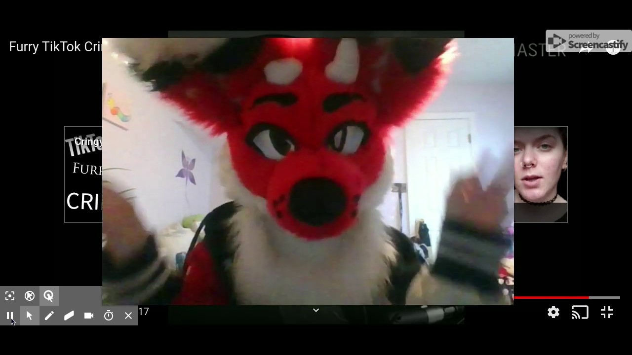 FURRY REACTINGTO TIK-TOK FURRY CRINGE ((In Fursuit)) - YouTube
