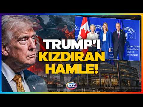 DÜNYAYI SARSACAK KARAR! Avrupa Trump'a Karşı Harekete Geçti! Savaş Çıkartacak Kanada Hamlesi