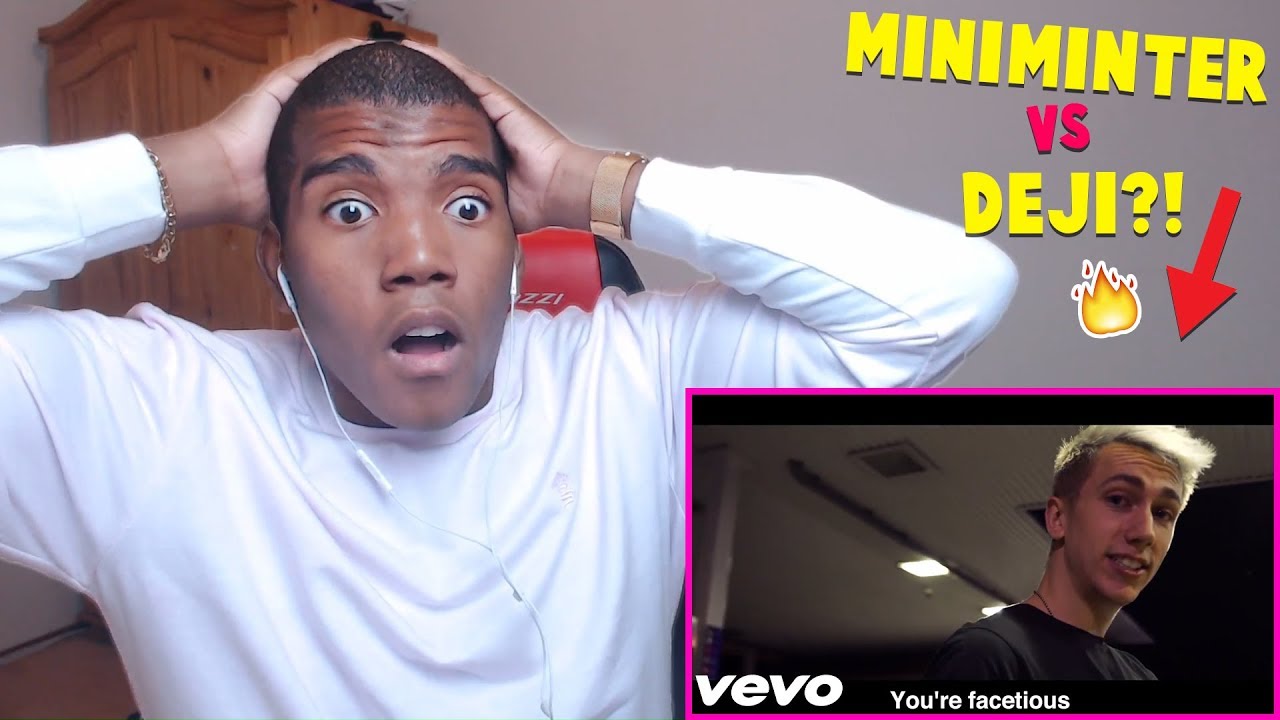 KSI'S LITTLE BROTHER - DEJI DISS TRACK BY MINIMINTER - REACTION! ( HE ...