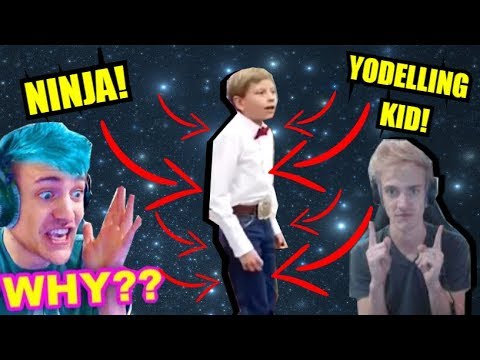 Ninja REACTS to Walmart Yodeling Kid REMIX FORTNITE BATTLE ROYALE ...