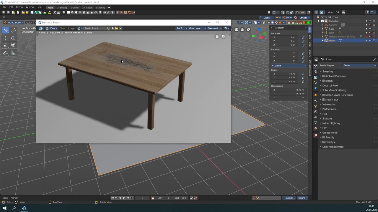 Bforartists 2 Quickstart Rendering The render engines - YouTube