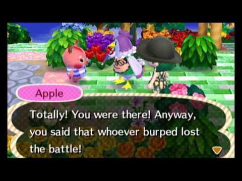 Animal Crossing New Leaf - Becky and Apple - YouTube