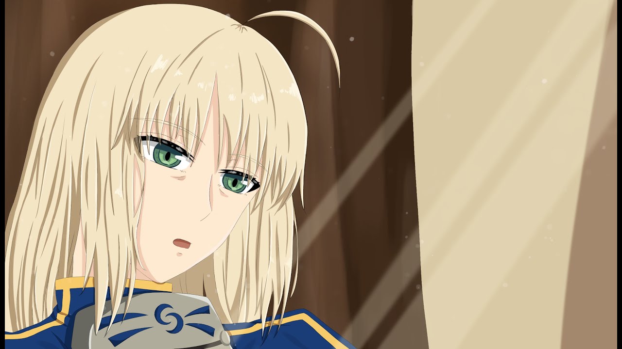 【Fate stay night】Final ruta Saber animado - YouTube