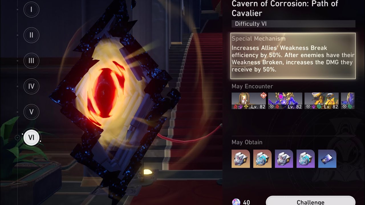 [Honkai: Star Rail] Cavern of Corrosion: Path of Cavalier - YouTube