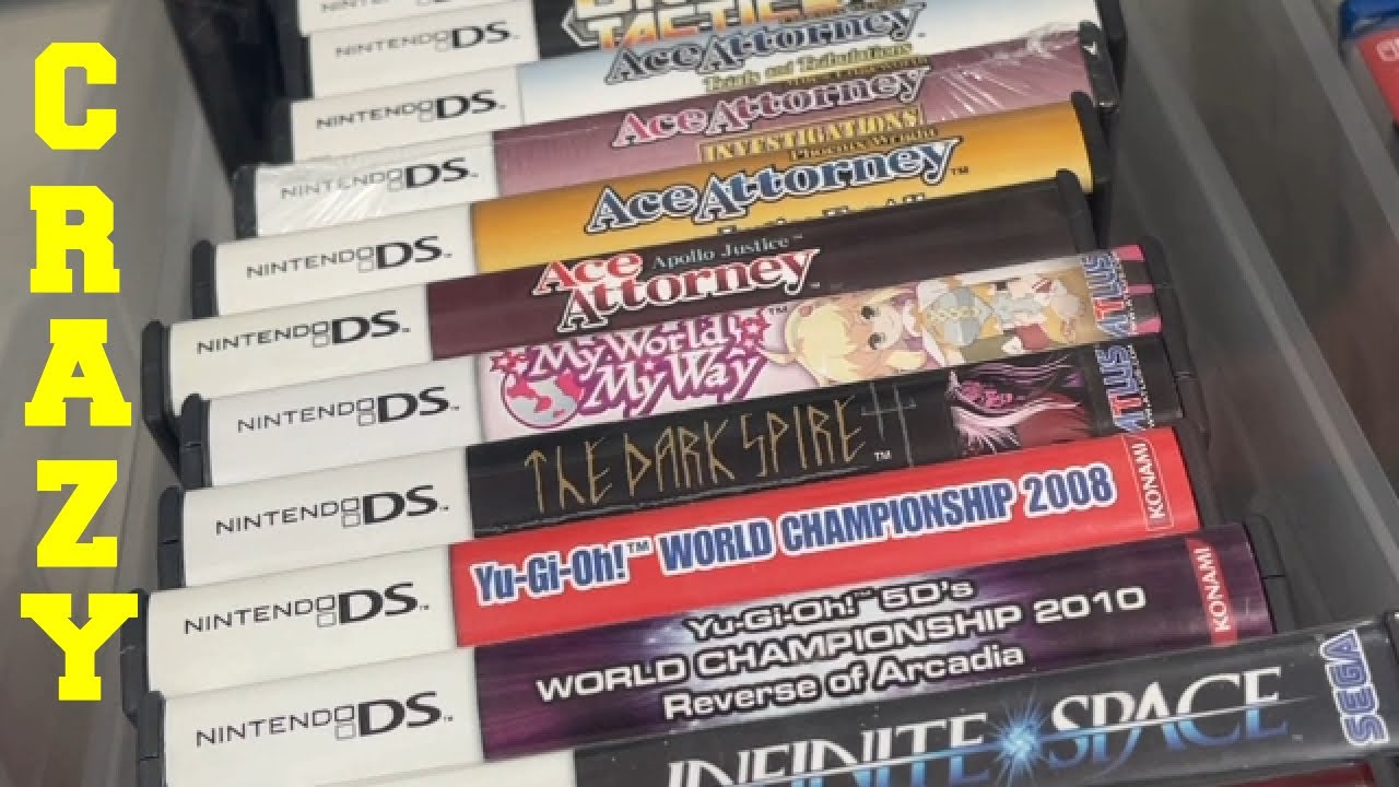 Crazy DS Games at Local Game Store! - YouTube