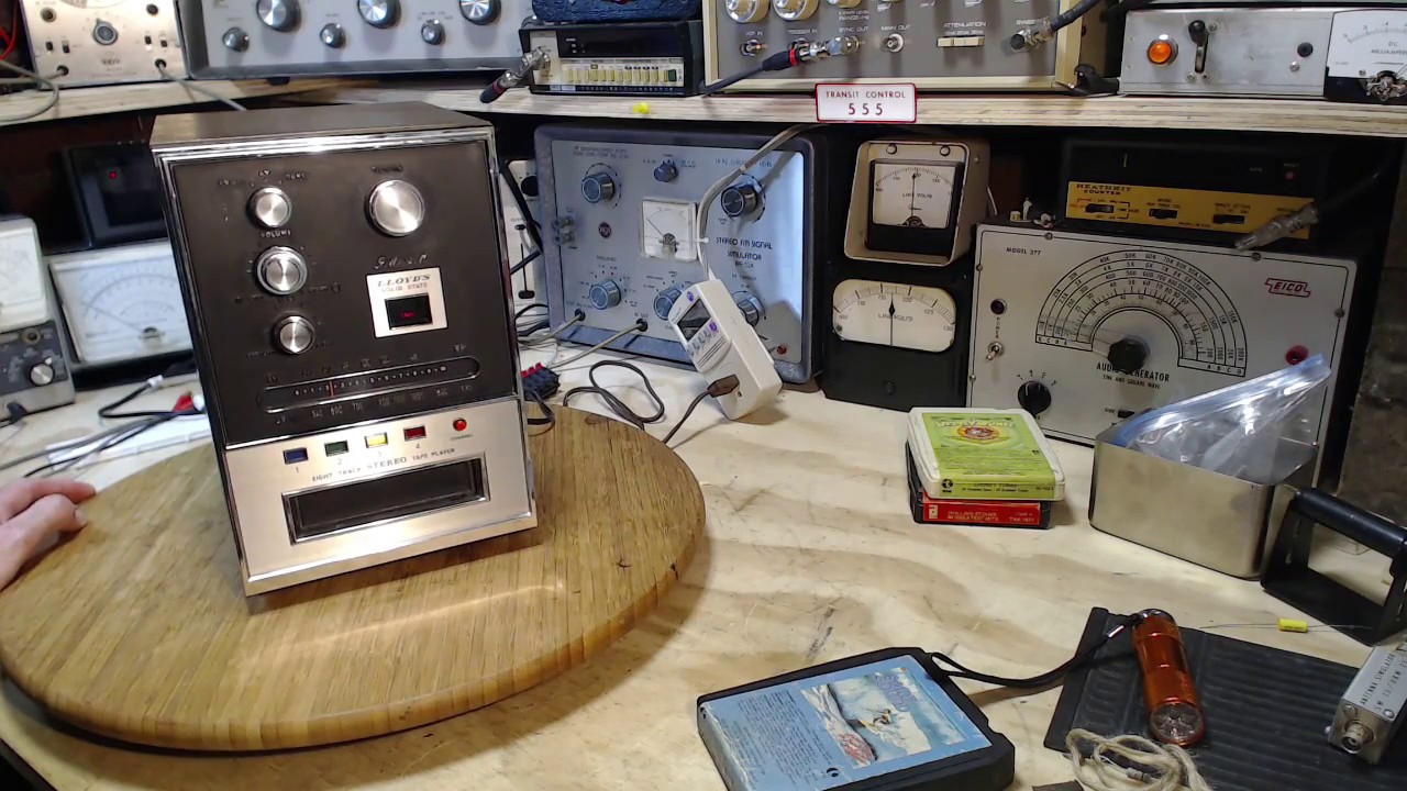 Lloyds 8-Track AM/FM Combo - Checkout - YouTube