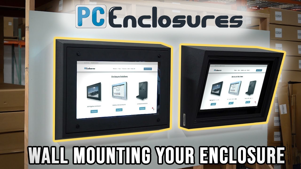HOW TO: Wall Mount Your PC Enclosures Guardian - YouTube