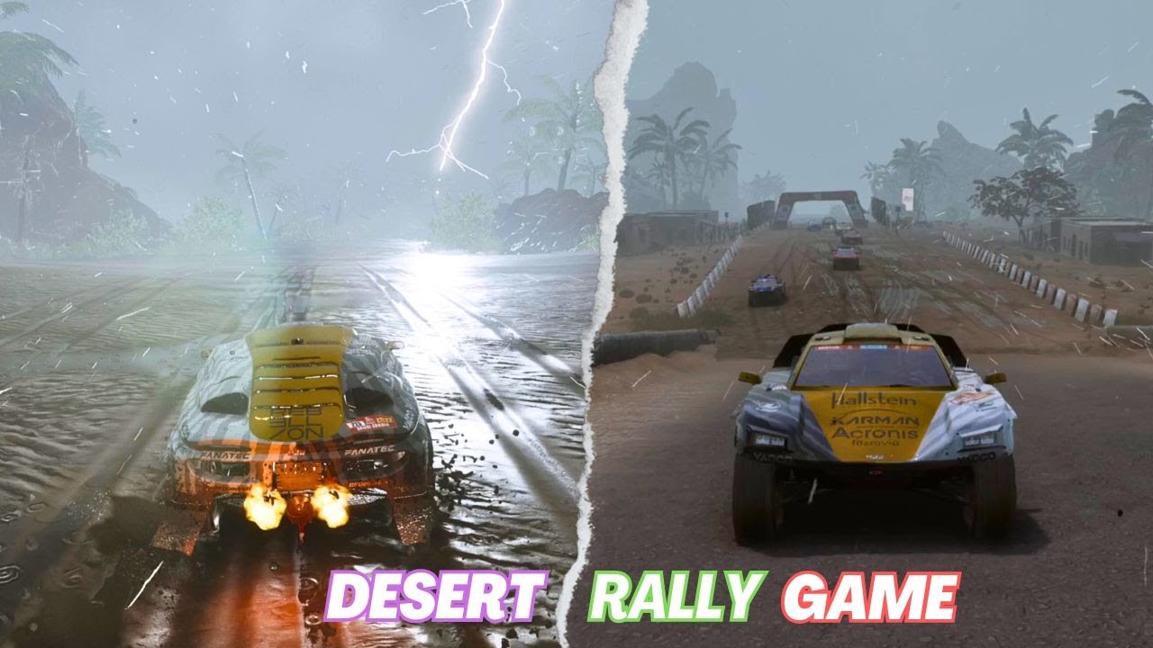 Desert Off Road Rally Game Crazy Racing Dakar Gameplay ⛈️ - YouTube
