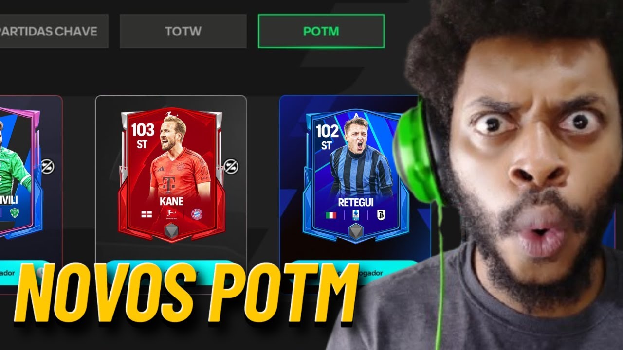 POTM's mais FÁCIL!? SAIU A lista dos NOVOS JOGADORES POTM no FC MOBILE ...