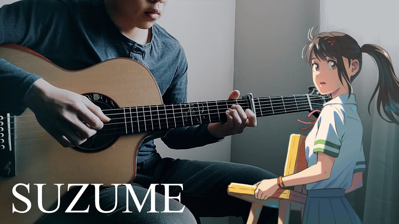 Suzume すずめ (RADWIMPS) | FingerStyle Guitar Cover - YouTube