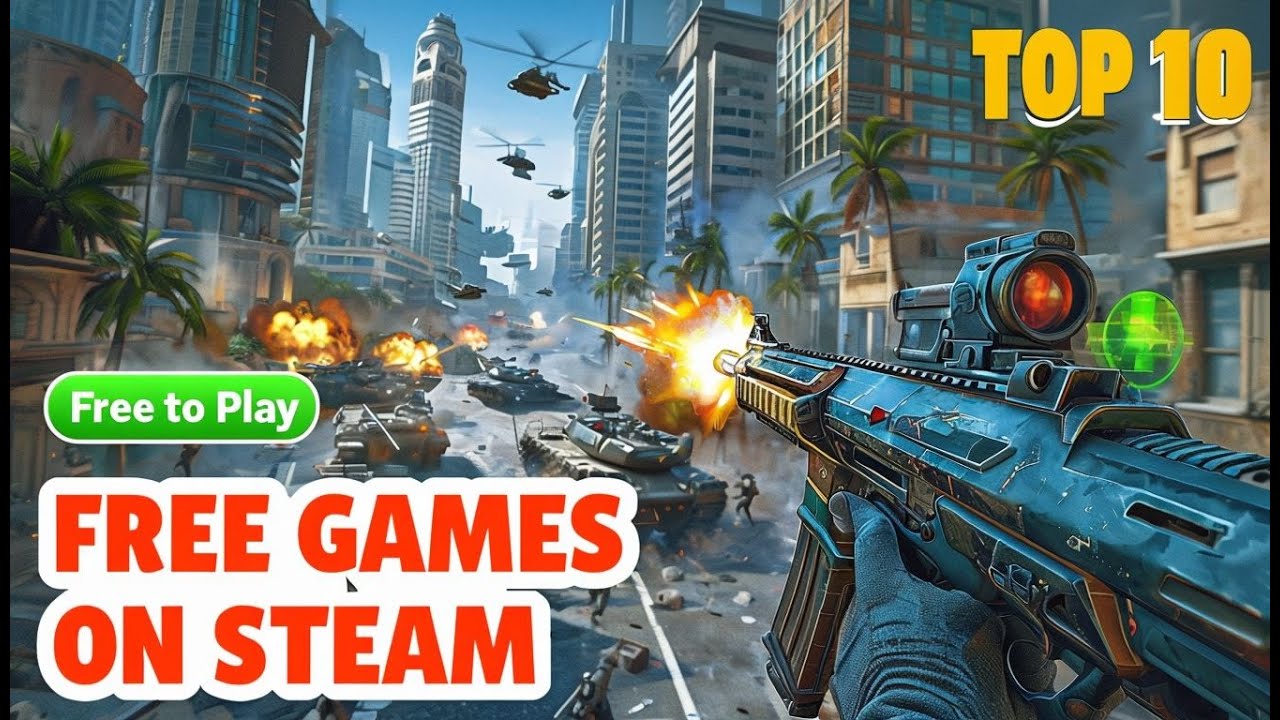 TOP 10 FREE STEAM GAMES Download Now | 10 FREE Games You Can Play Right ...