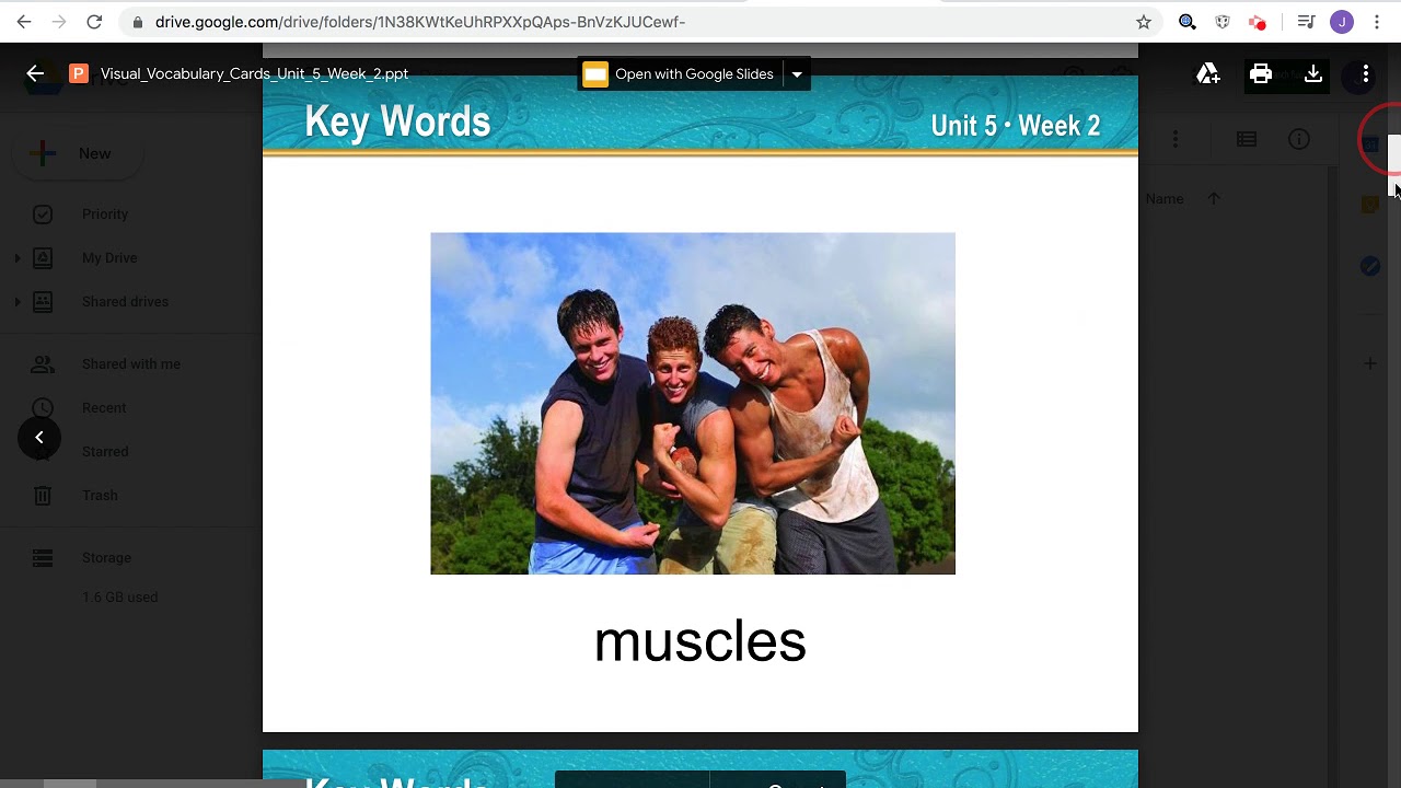 Treasures Unit 5, Week 2 Vocabulary Words - YouTube