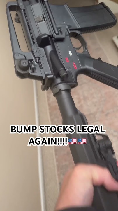 Supreme Court Ruling - Bump Stocks Are Now Legal Again🇺🇸 #2agun #asmr #supremecourt #poltics # ...