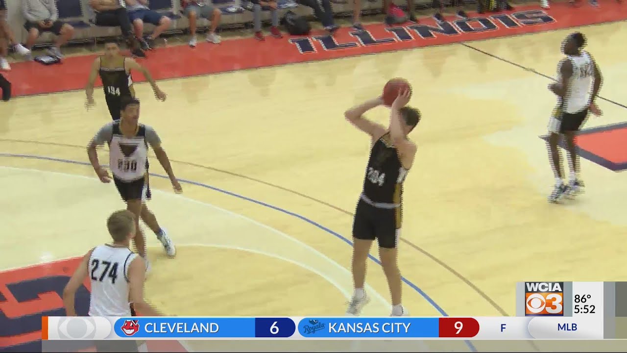 Grant Coleman improves stock at NCAA College Basketball Academy - YouTube