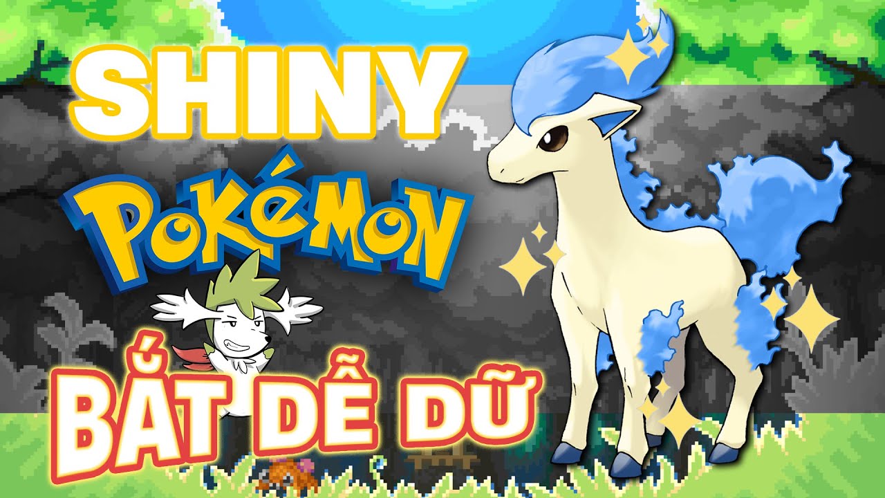 Những lần bắt Shiny Pokemon tỷ lệ 100% | Shaymin Ahhh | Shiny - YouTube