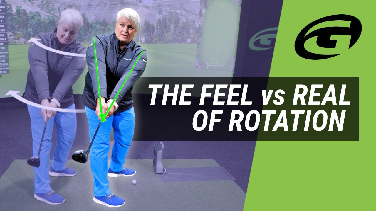 Feel to Real Simple Hip Rotation Golf Swing Move - YouTube