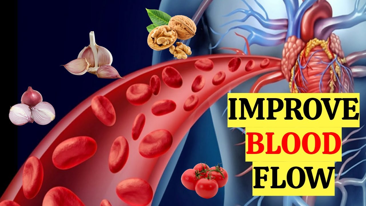 The 14 Best Foods to Increase Blood Flow and Circulation - YouTube