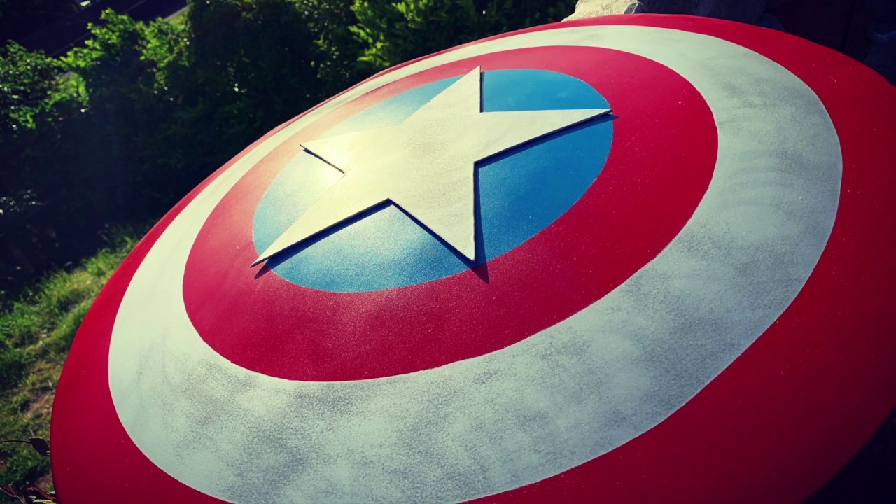 Captain America Shield Build - YouTube