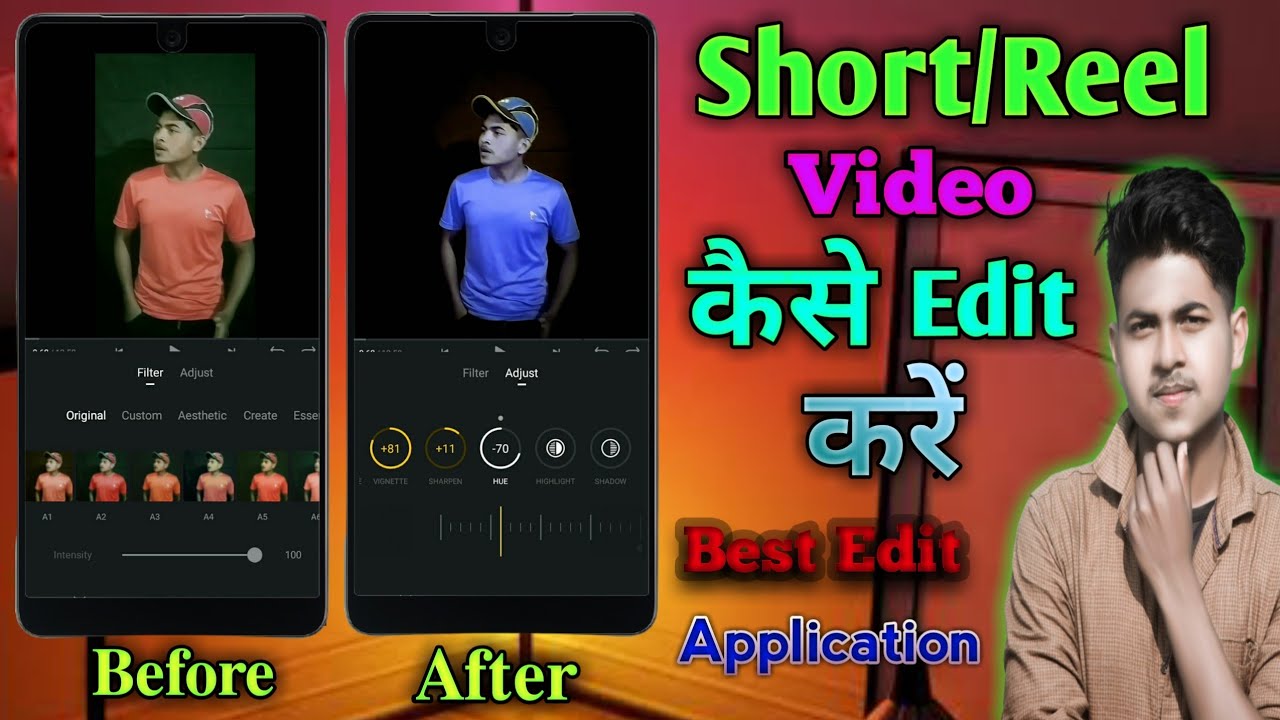 How To Edit Short/Reel Video//Short/Reel Video Kaise Edit Kare//(Best ...