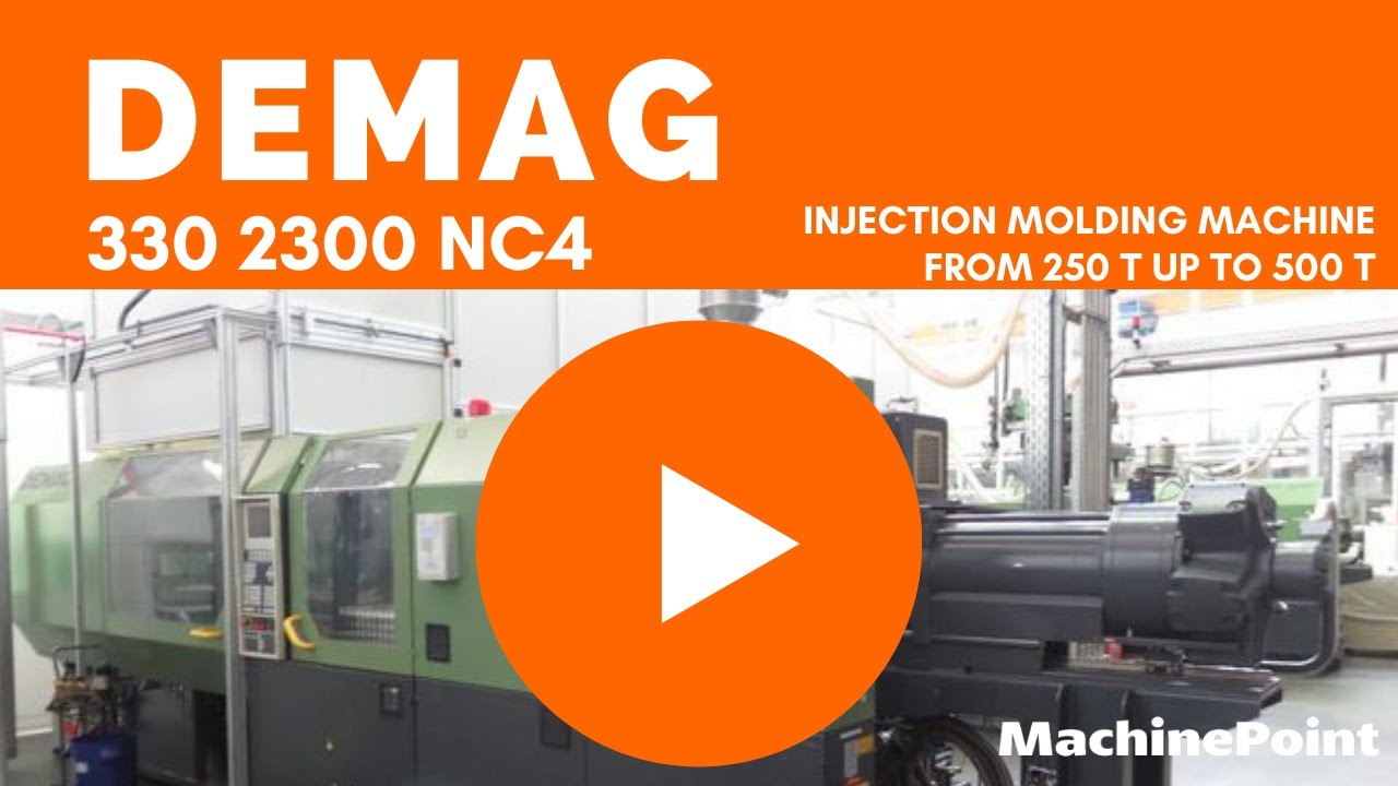 DEMAG 330 2300 NC4 Injection molding machine from 250 T up to 500 T ...