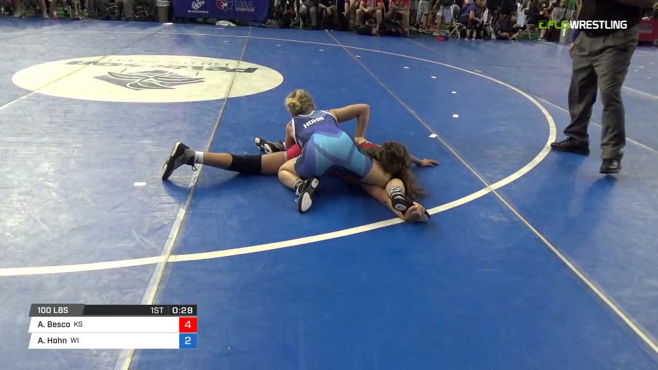 Cadet WM 100 Qtrls - Anayka Besco (KS) vs. Autumn Hohn (WI) - YouTube