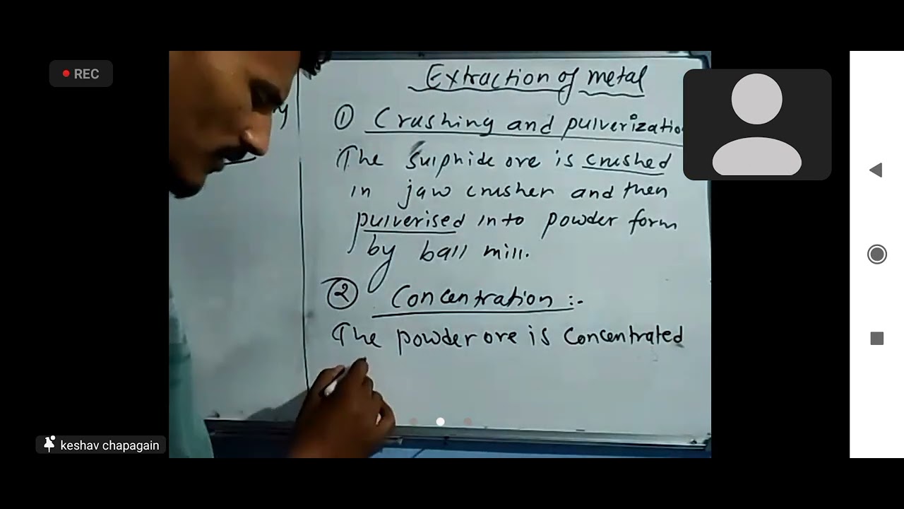 chemistry, 2nd paper, TSC, extraction of metal ,secondary level - YouTube