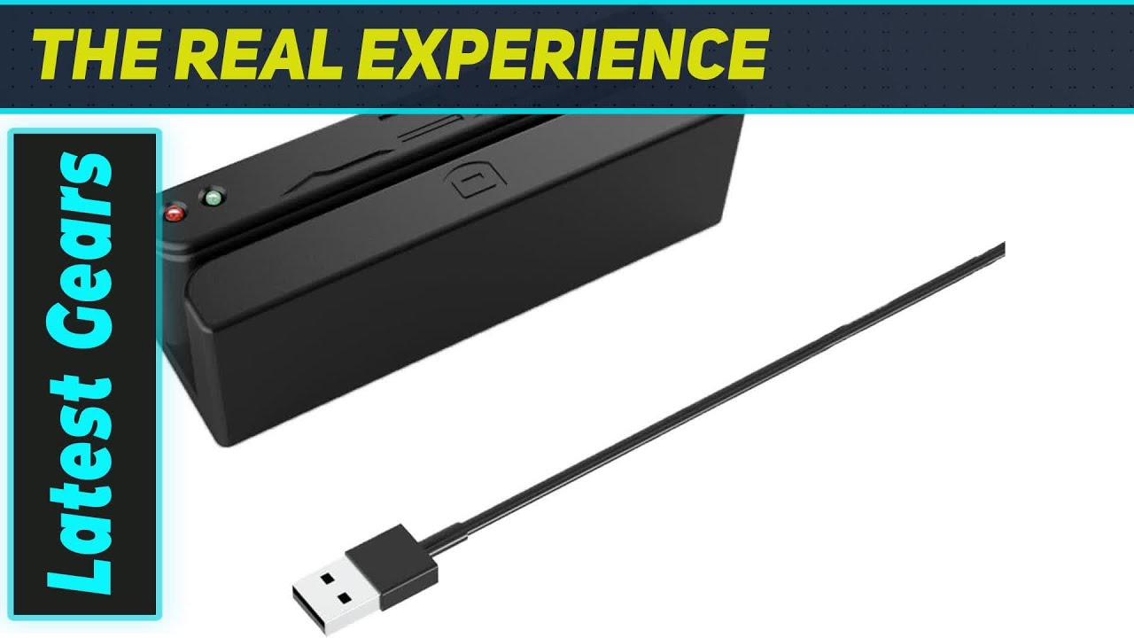 MSR90U Magnetic Strip Reader: The Essential USB Card Reader for POS ...