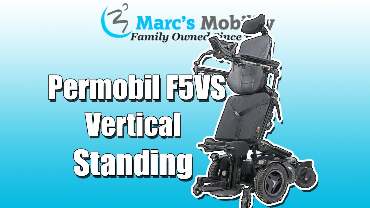 Permobil F5 VS - Vertical Standing Power Chair - Review # 5411 - YouTube