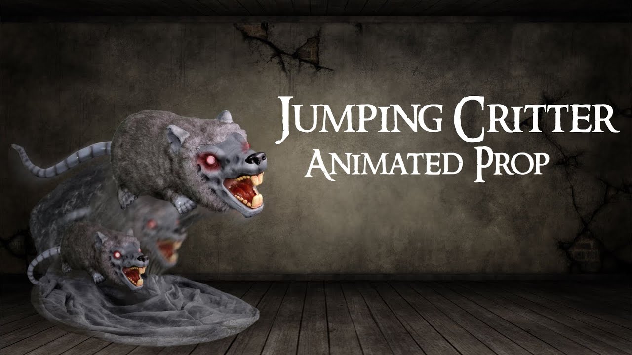Jumping Critter Animated Prop | Spirit Halloween - YouTube