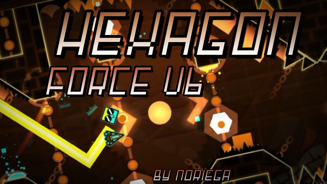 (Insane Demon) Hexagon Force v6 by Noriega - Geometry Dash - YouTube