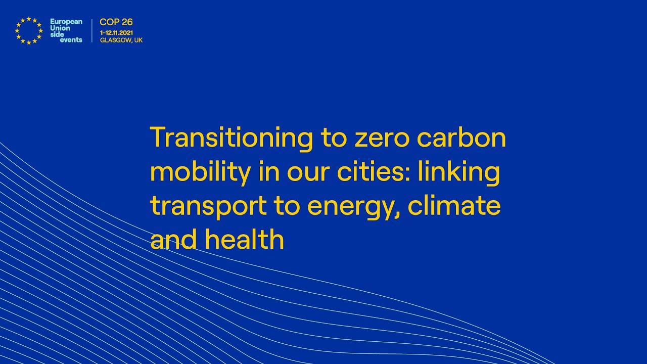Transitioning to zero carbon mobility in our cities: linking transport ...