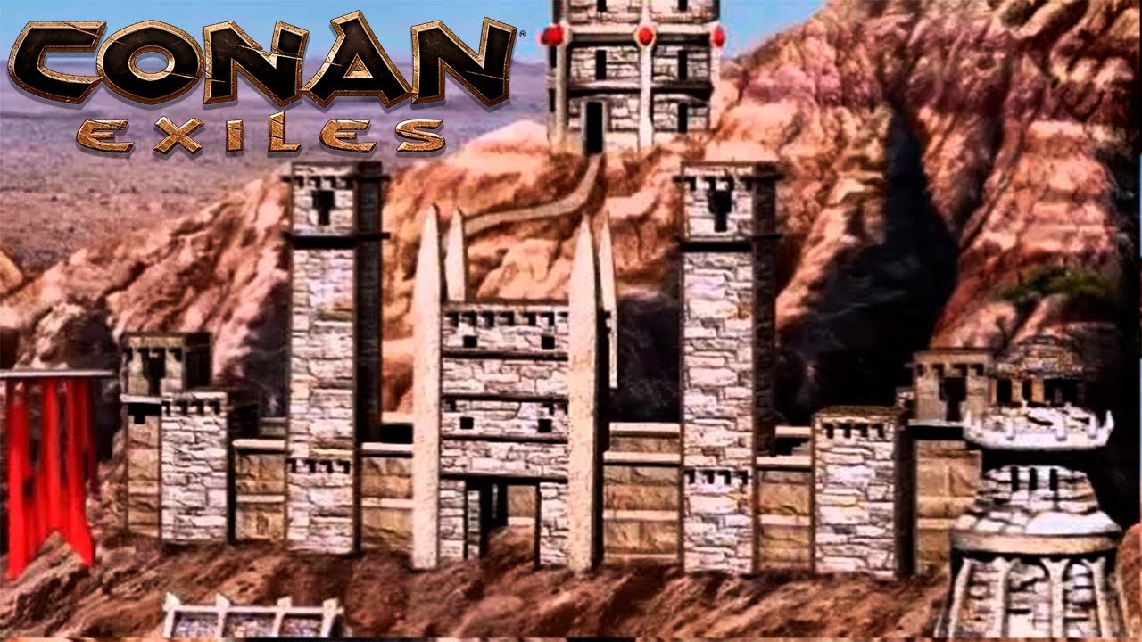 Conan Exiles - Heroes III Stronghold (300%) - YouTube