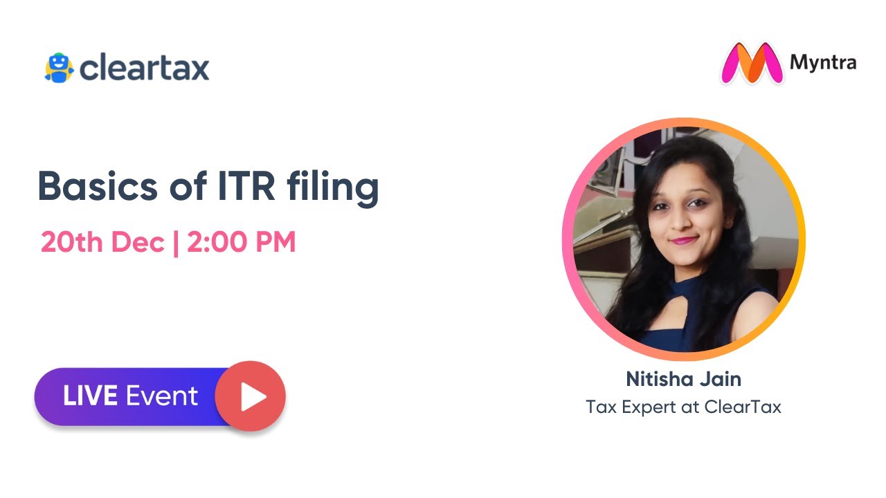 Process Of Filing ITR - YouTube
