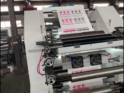 2 color printing machine - YouTube