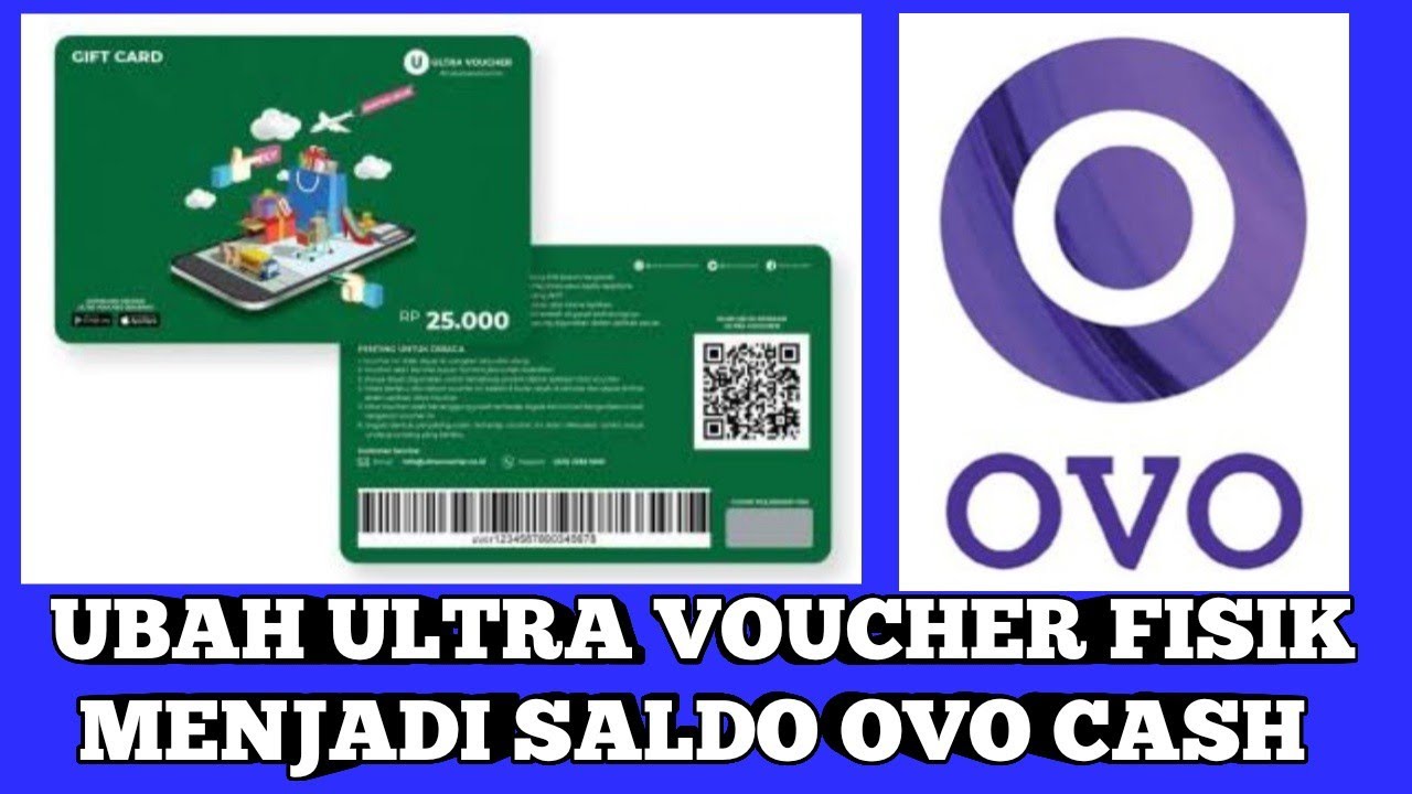 UBAH ULTRA VOUCHER FISIK MENJADI SALDO OVO CASH - YouTube