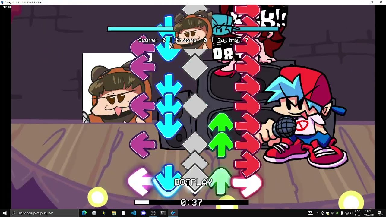 FNF LNT (mod fnf lnt song rechart extra keys 4k & 5k Botplay (TodynX00 ...