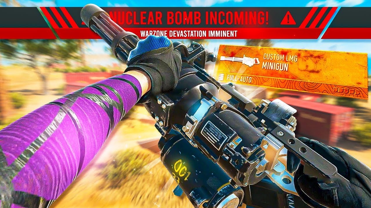 I DROPPED a NUKE with the MINIGUN on Warzone 2! (Its Overpowered) - YouTube
