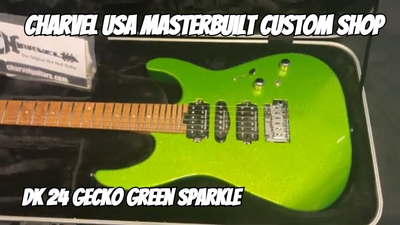 🎸2022 Charvel USA Masterbuilt Custom Shop DK 24 - YouTube