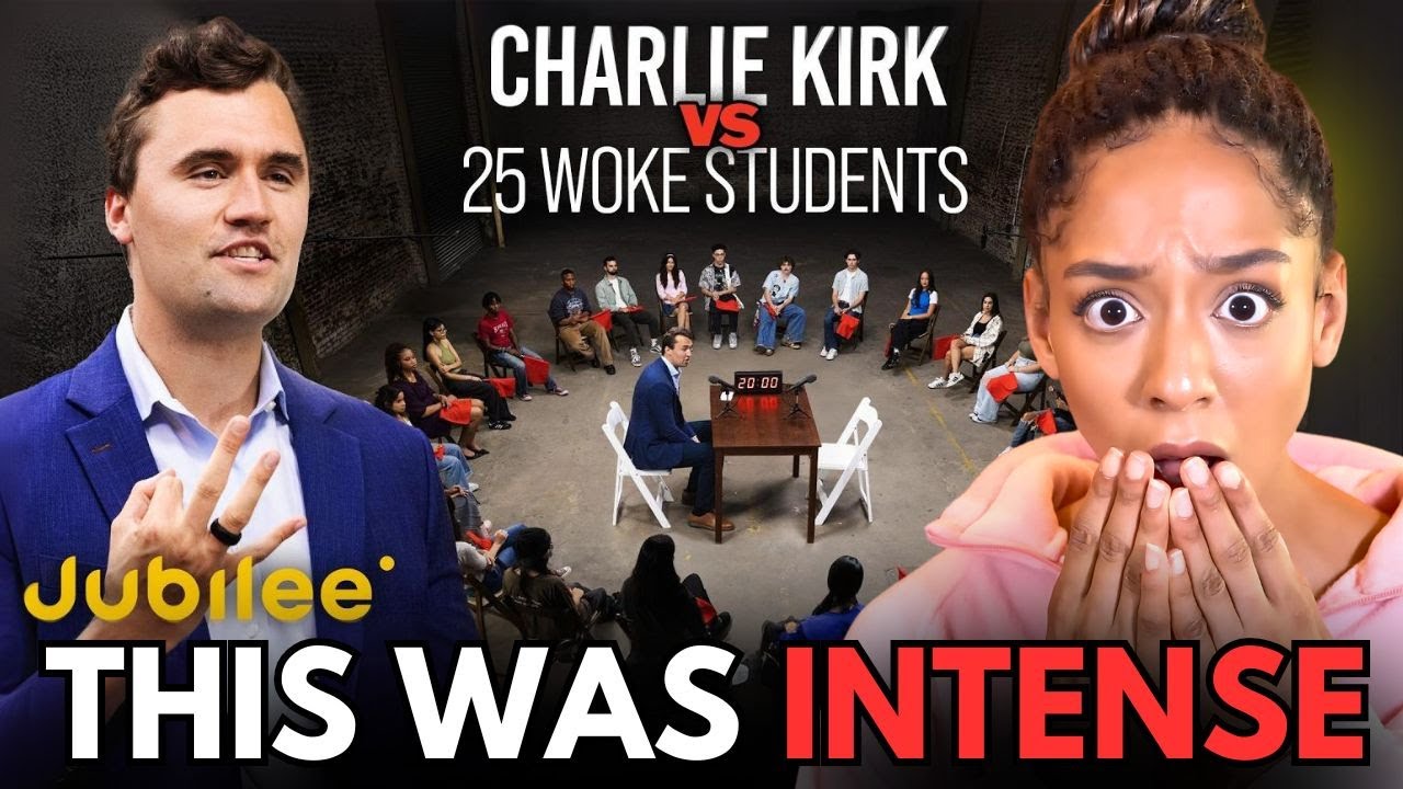 INSANITY: Charlie Kirk Debates 25 Woke College Students - Remembering ...