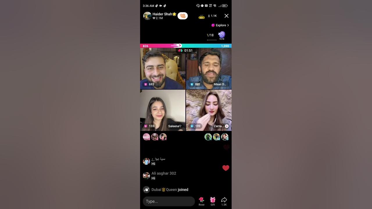 Haider Shah, Man Dogar ,Saleena And zarnab Funny Match Part 2. - YouTube