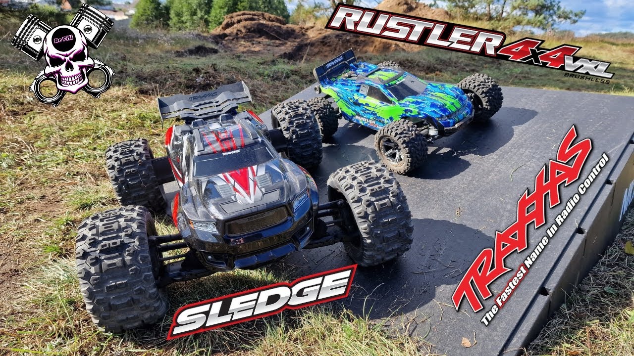 Sledge Rustler Slash Traxxas - YouTube