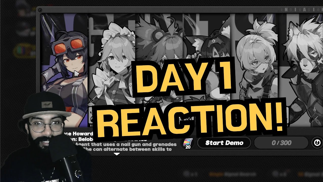 DAY 1 REACTION: ZENLESS ZONE ZERO - YouTube