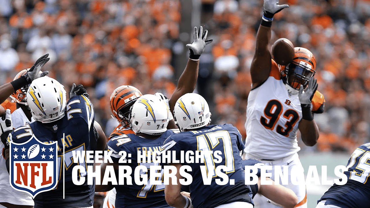 Chargers vs. Bengals | Week 2 Highlights | NFL - YouTube