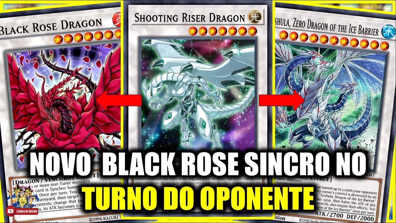 DECK BLACK ROSE META ATUALIZADO: INSANO COM O NOVO SHOOTING RISER ...